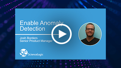 Enable Anomaly Detection
