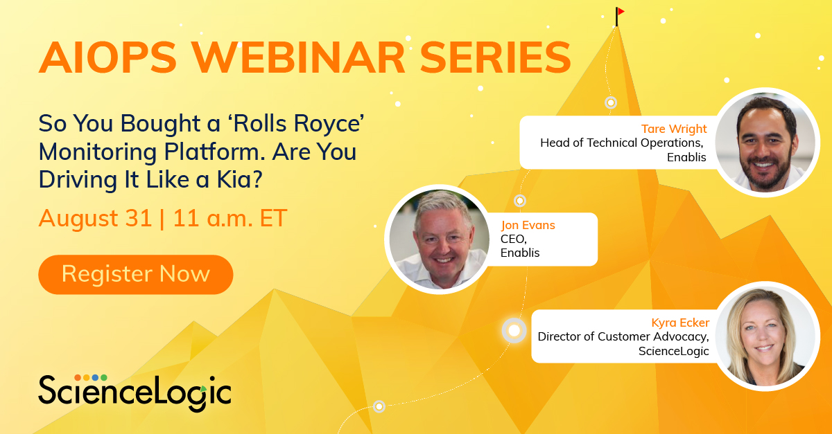 AIOps Webinar: Rolls Royce Monitoring Platform - ScienceLogic