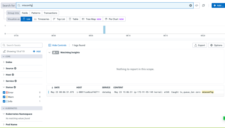 Zebrium RCaaS: A Natural Evolution From Datadog Watchdog Insights Log ...